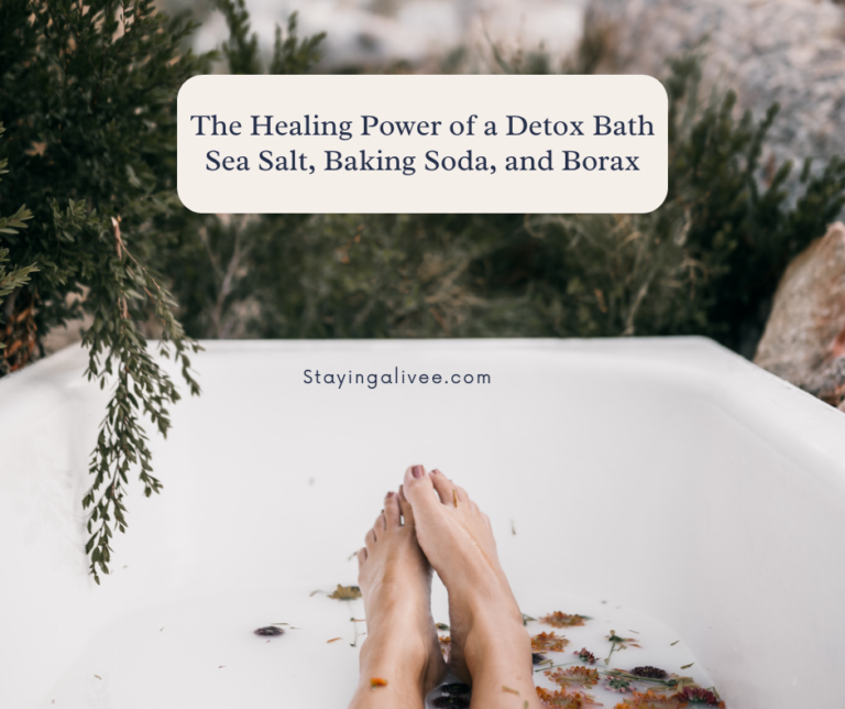 The Healing Power of a Detox Bath - Staying Alivee